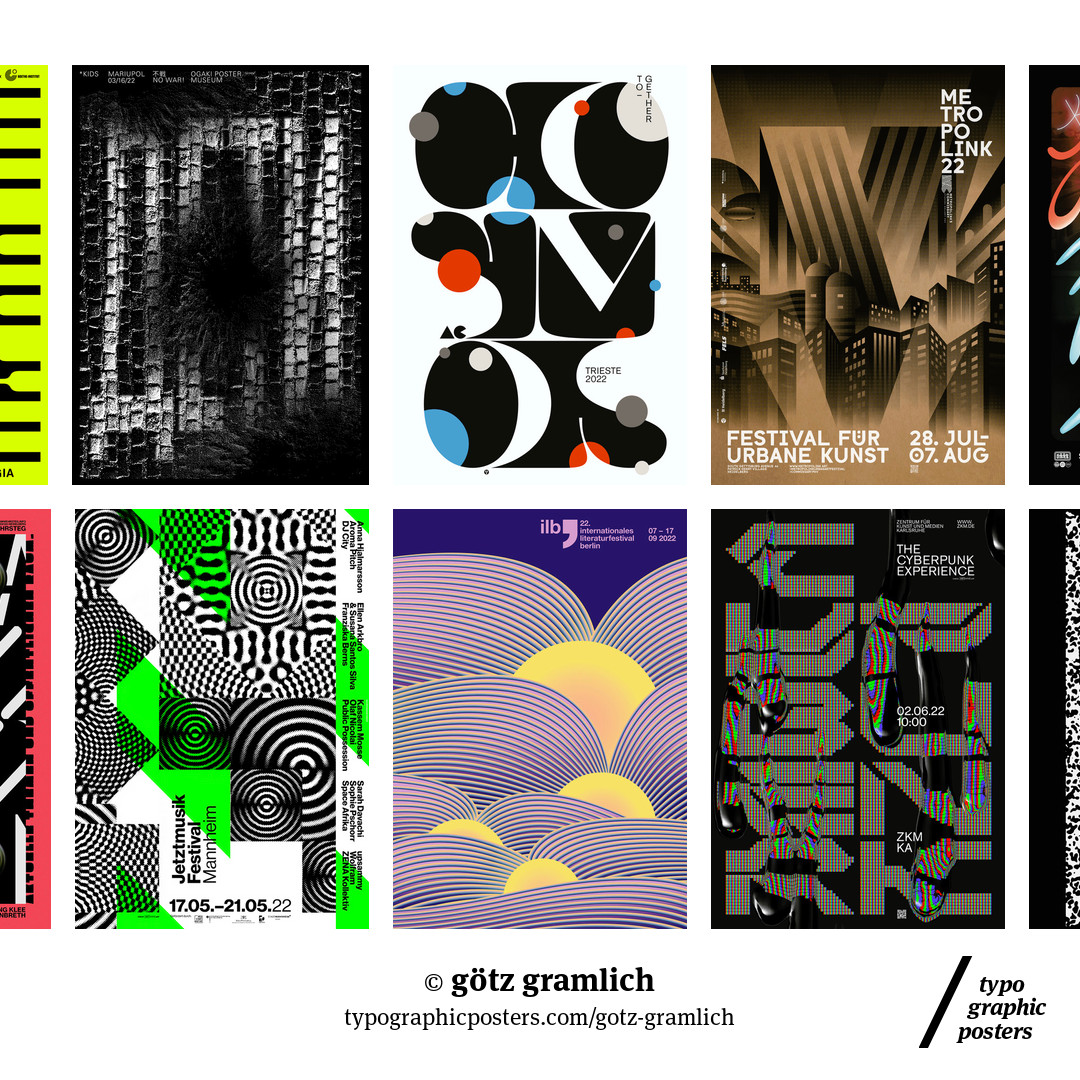 götz gramlich - typo/graphic posters