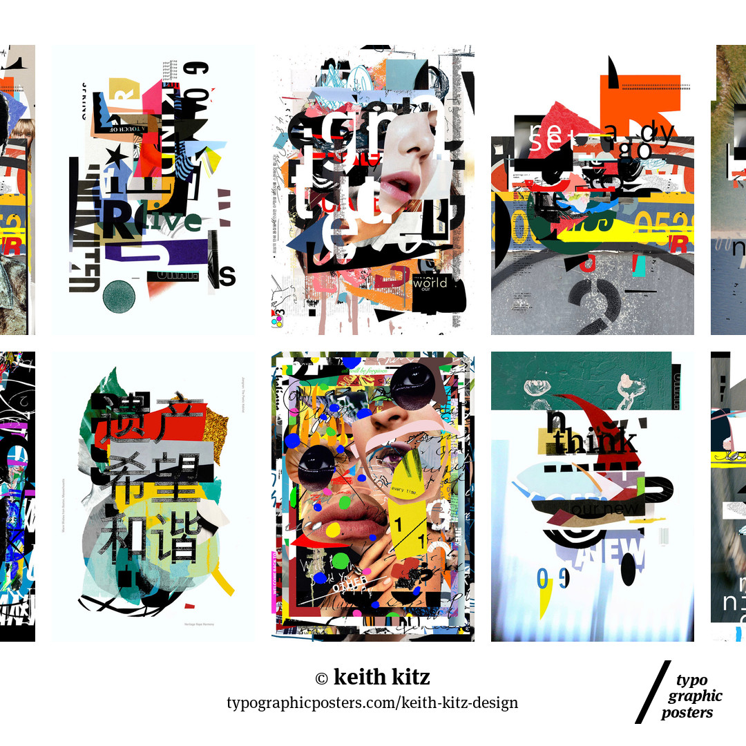 keith kitz - typo/graphic posters