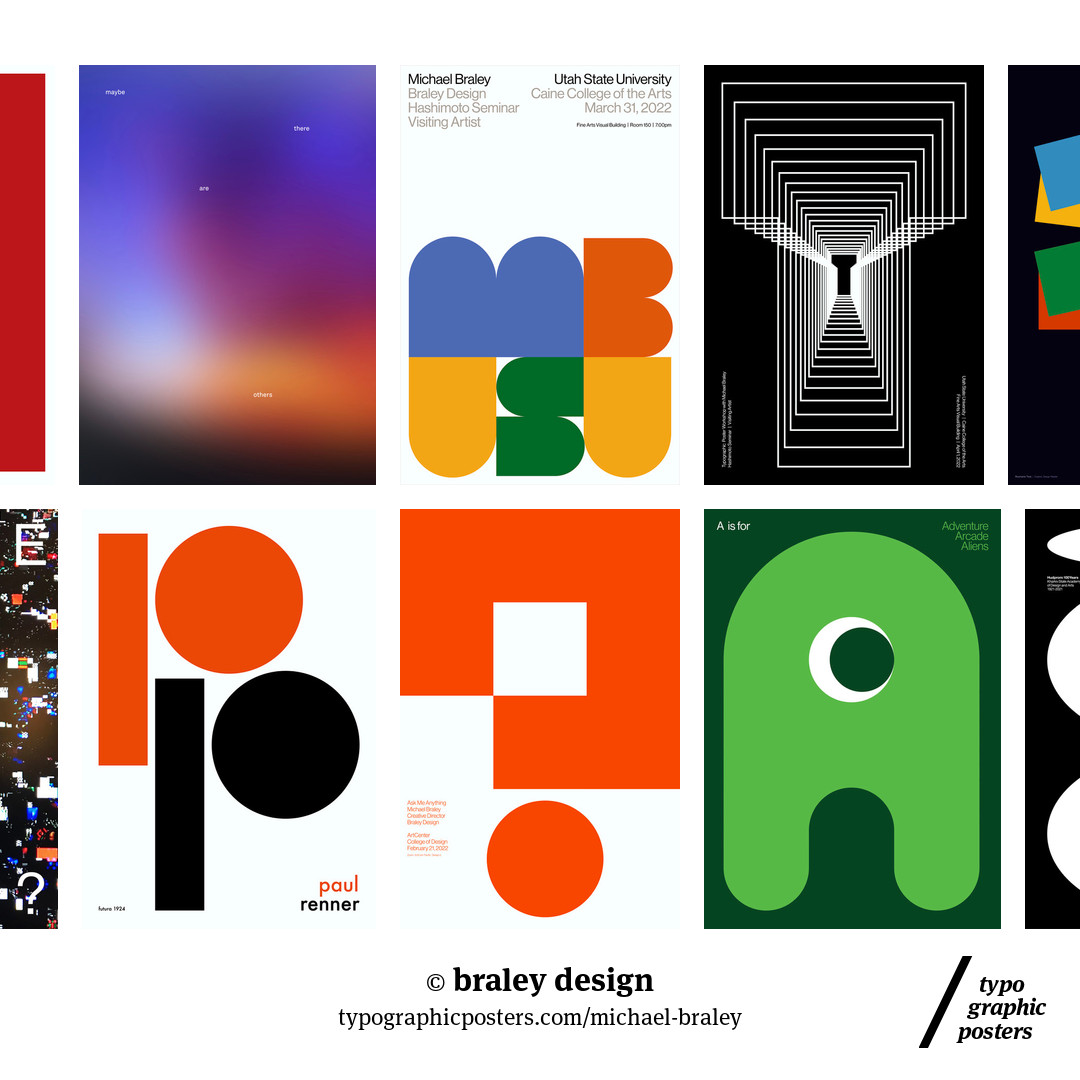 Braley Design - typo/graphic posters