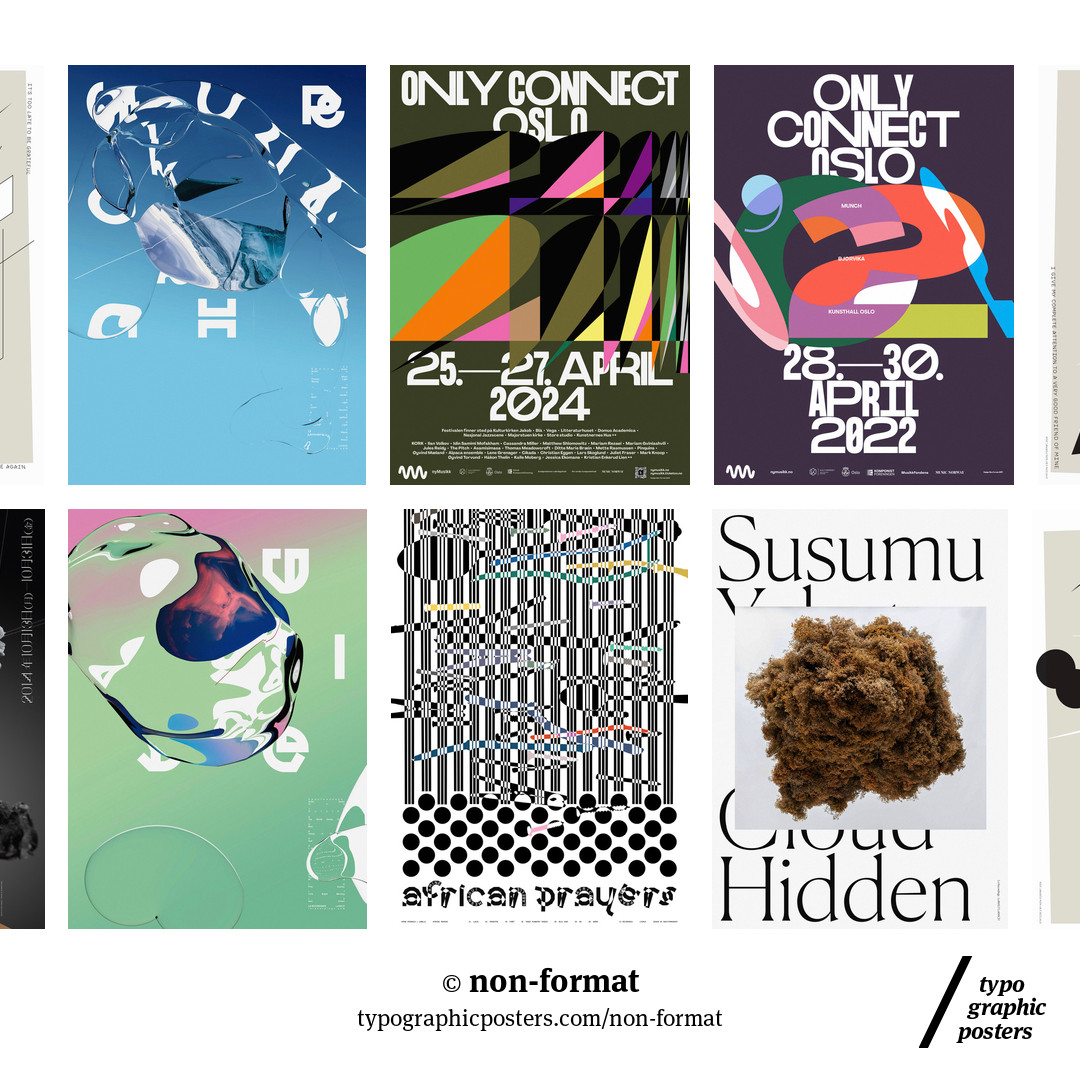 Non-Format - typo/graphic posters