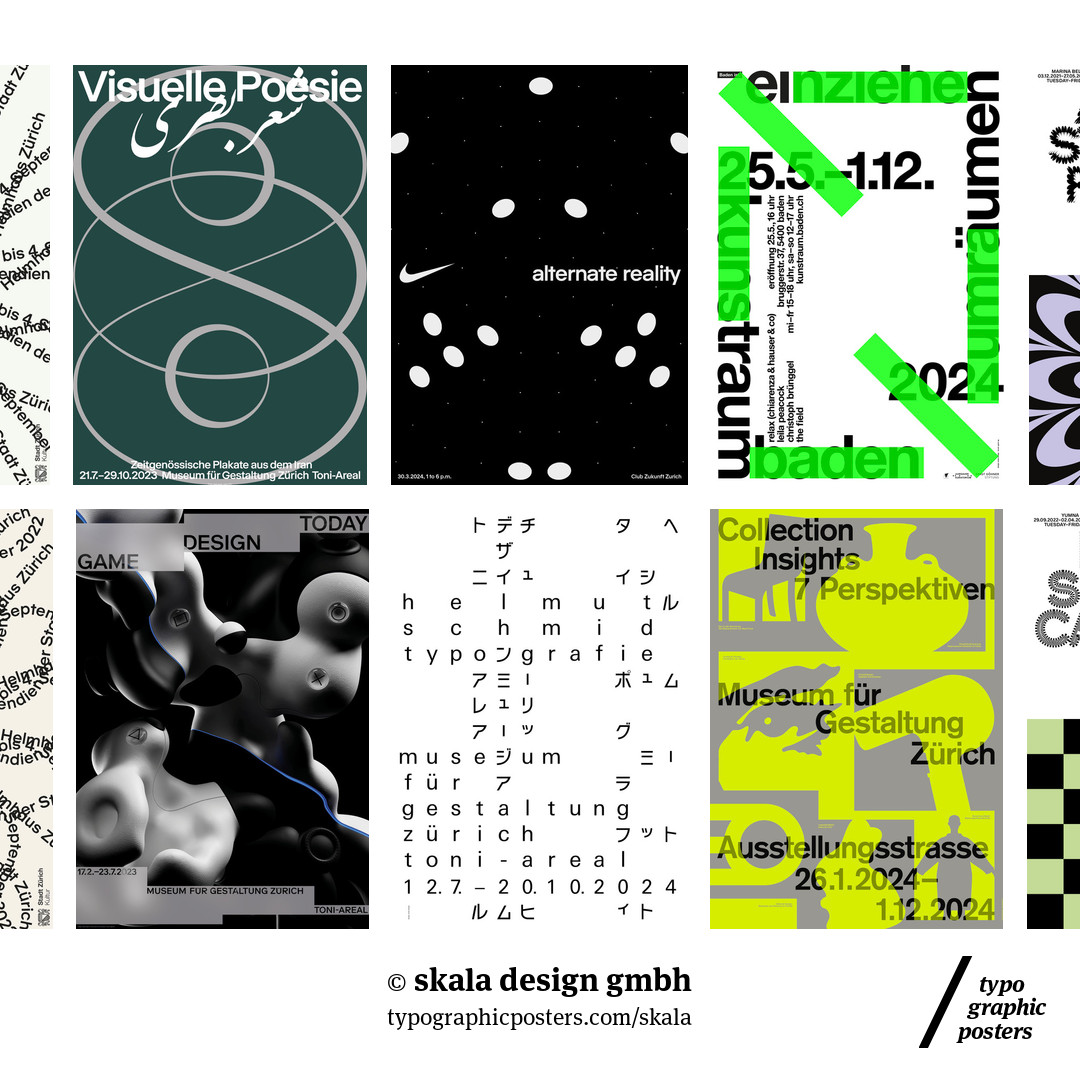 Skala Design GmbH - typo/graphic posters