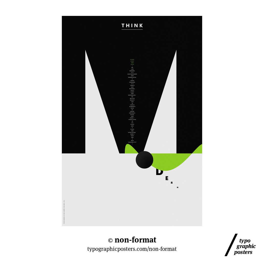 “Seftel 1–4”, 2013, by Non-Format - typo/graphic posters