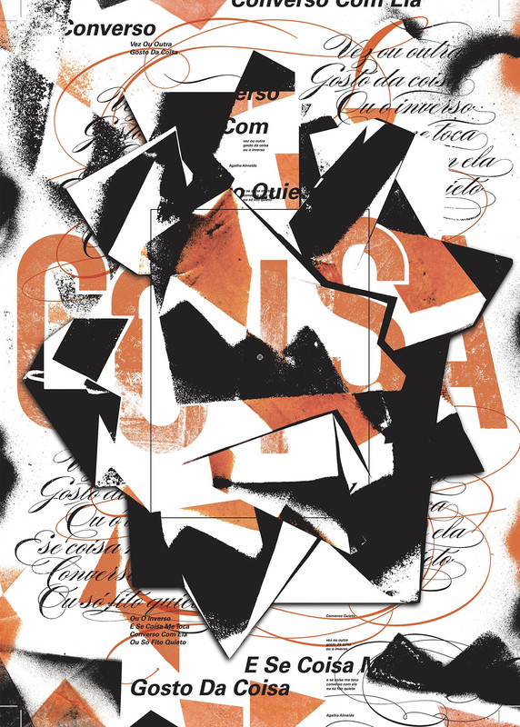 “poster coisa”, by mostarda em po - typo/graphic posters