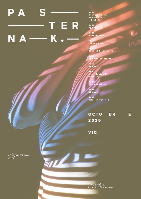 “cartell oct”, by quim marin - typo/graphic posters