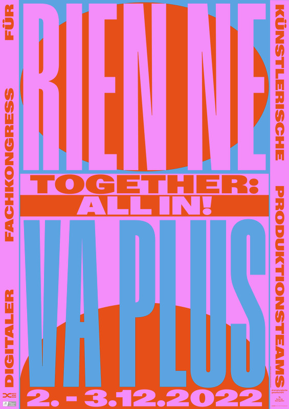 “RIEN NE VA PLUS – TOGEHTER: ALL IN!”, 2022, by Studio Sara Cristina ...