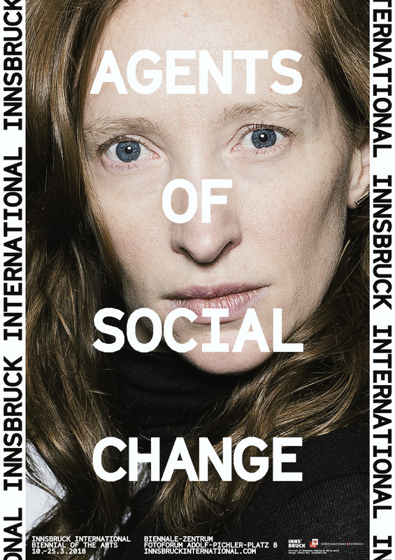 “Agent of social change”, 2018, by Studio Mut - typo/graphic posters