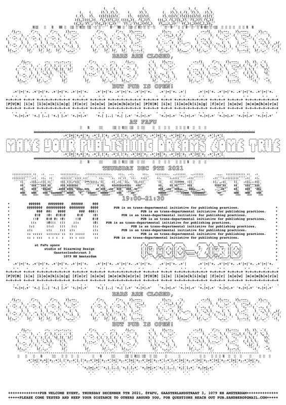 “BARS ARE CLOSED, BUT PUB IS OPEN!”, 2021, by Alix Stria for 100 beste ...