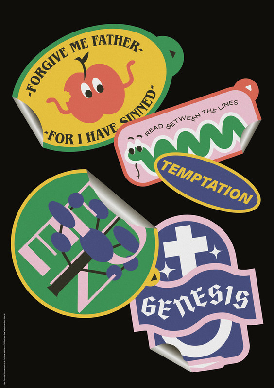 “Eva”, 2021, by Dana Tanaka-Lingg for 100 beste Plakate - typo/graphic ...