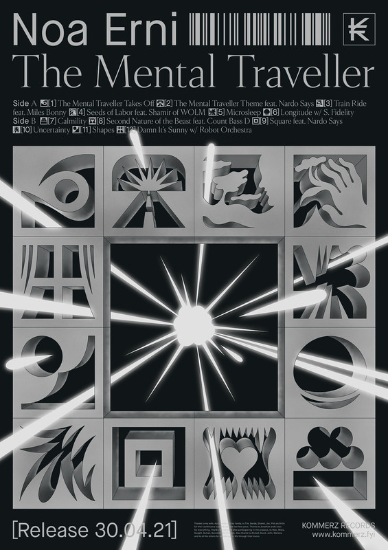 “The Mental Traveller”, 2021, by Dominik Keller, Benedikt Luft for 100 ...