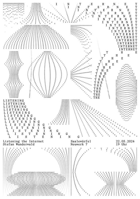 “Listening the internet”, 2024, by Marc Roecker, Moritz Geyer for 100 ...