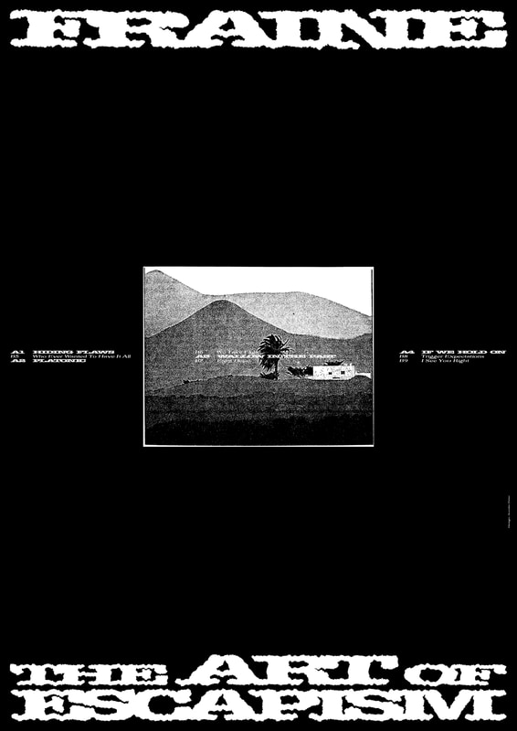 “The Art of Escapism, Fraine”, 2022, by Aurelia Peter - typo/graphic ...