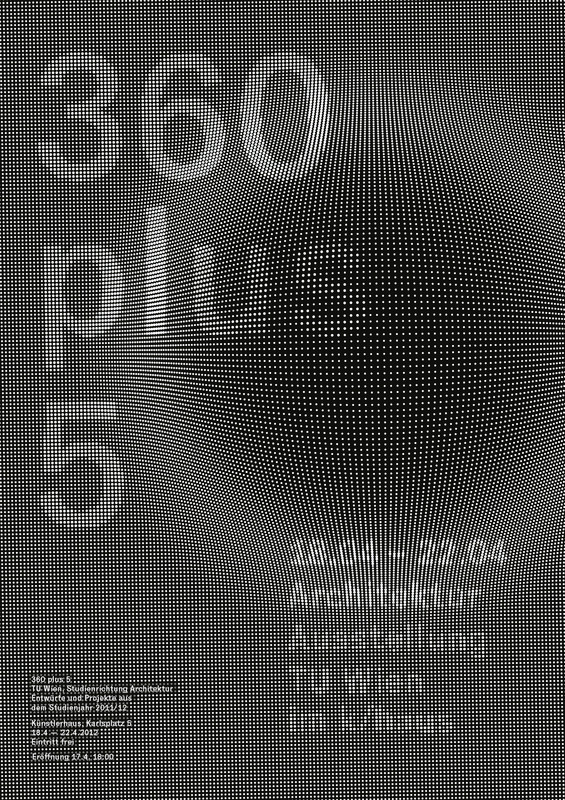 “360 poster”, by buero bauer - typo/graphic posters