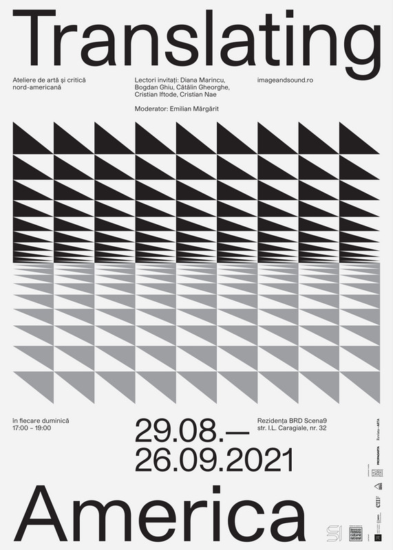 “Translating America”, 2021, by bogdan ceausescu - typo/graphic posters