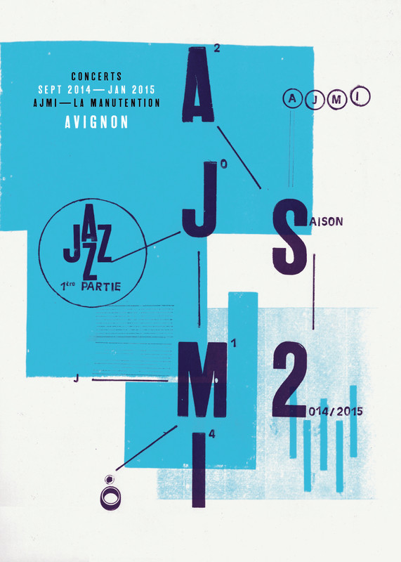 “ajmi”, 2015, by boncaillou - typo/graphic posters