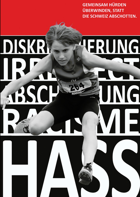 “Overcoming obstacles”, 2019, by BÜRO ZWOI - typo/graphic posters