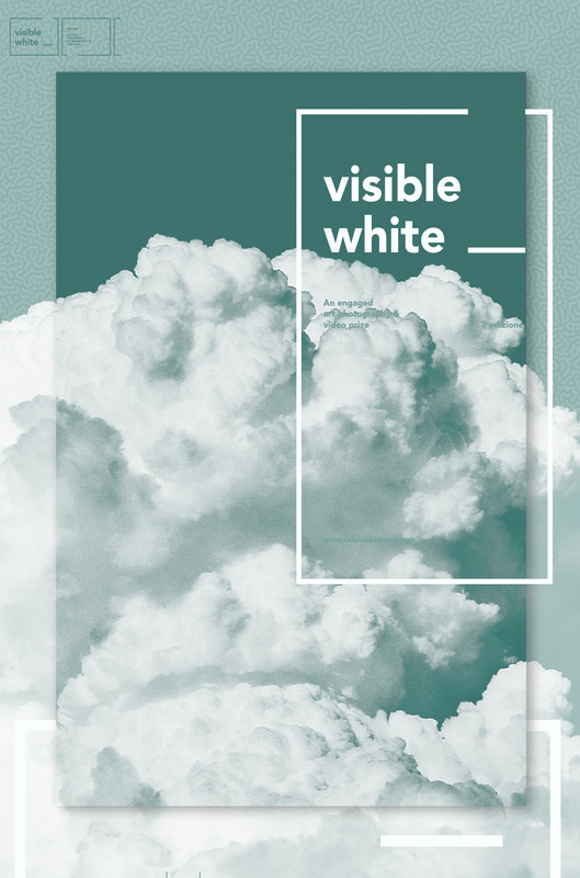 “20 visiblewhite”, 2012, by Mimmo Manes - typo/graphic posters