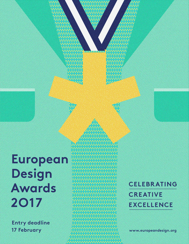 “European Design Awards 2017”, 2017, by Christine Lange - typo/graphic ...