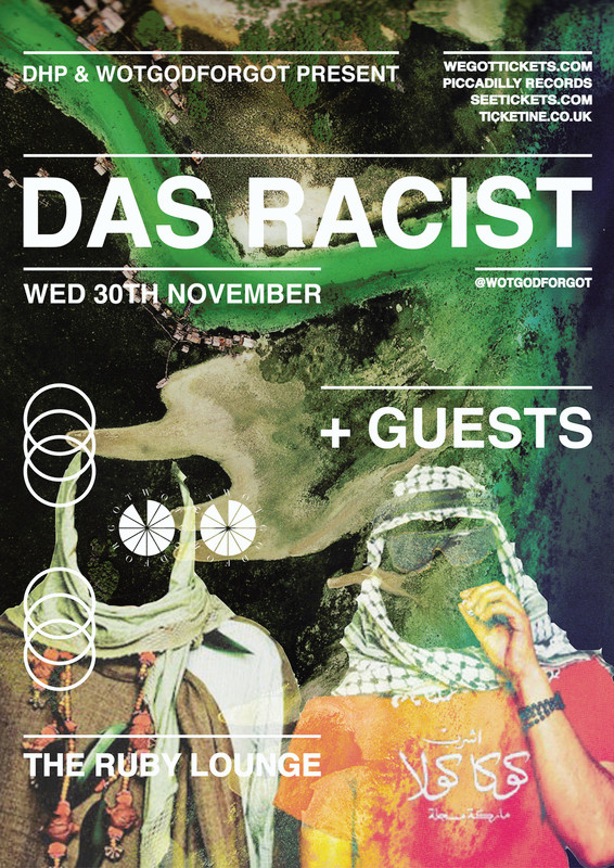 “typo wotgodforgot das racist poster art”, by dr.me - typo/graphic posters