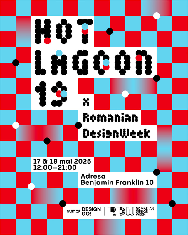 “Hot Lagoon Fair 19 & 20”, 2025, by Eleni Dafini Bacula - typo/graphic ...