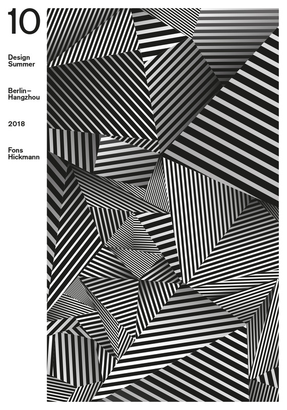 “Design Summer”, 2018, by fons hickmann - typo/graphic posters