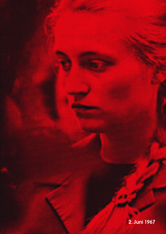 “2 Juni 67”, 2015, by fons hickmann - typo/graphic posters