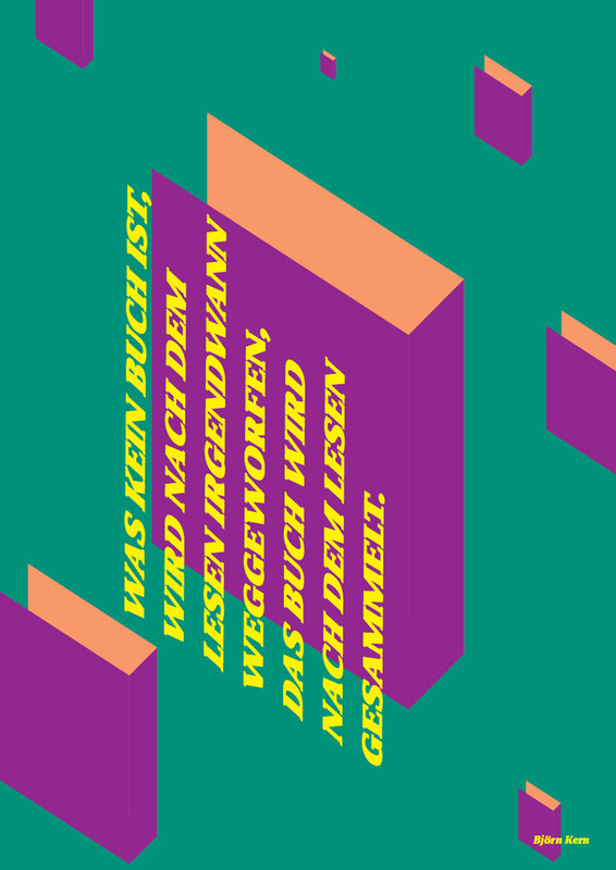 “quotes out the book2”, by frauflunger / herrschilling - typo/graphic ...