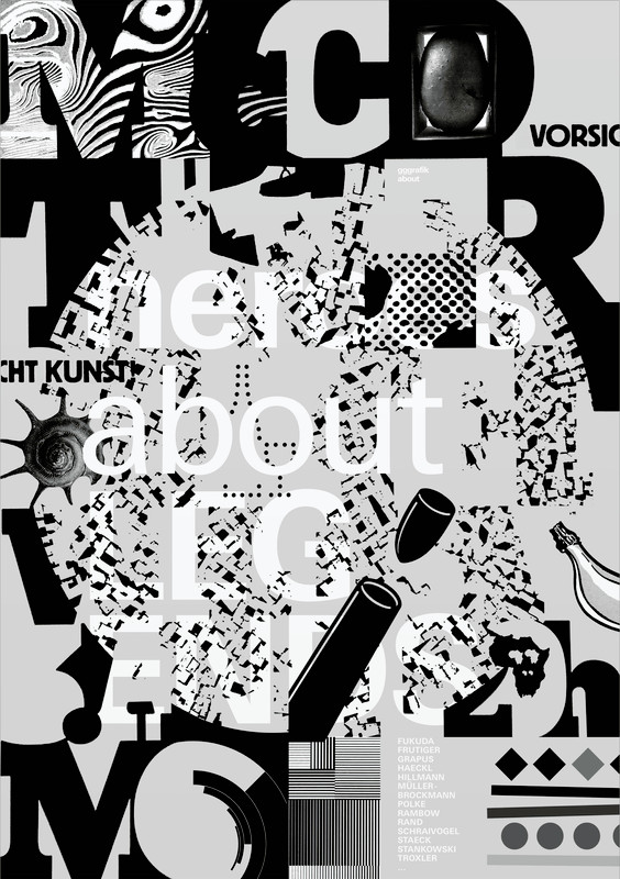 “Heroes About Legends”, 2015, by Götz Gramlich - typo/graphic posters