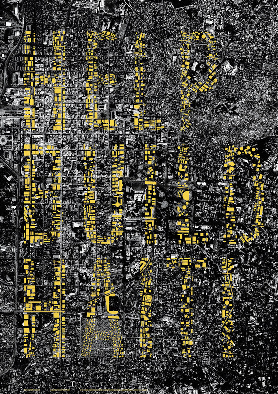 “Help Build Haiti”, 2010, by Götz Gramlich - typo/graphic posters