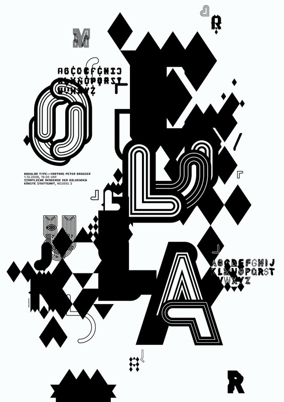 modular_type_0”, by Hubert & Fischer - typo/graphic posters