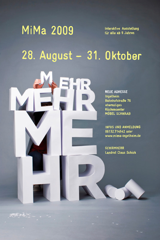 “mima”, by I LIKE BIRDS - typo/graphic posters