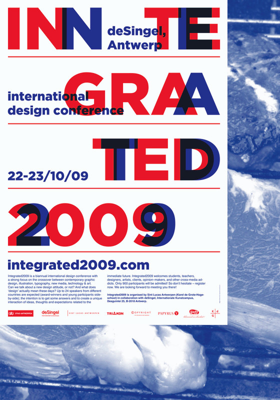 “6 integrated poster web”, by Jelle Maréchal - typo/graphic posters