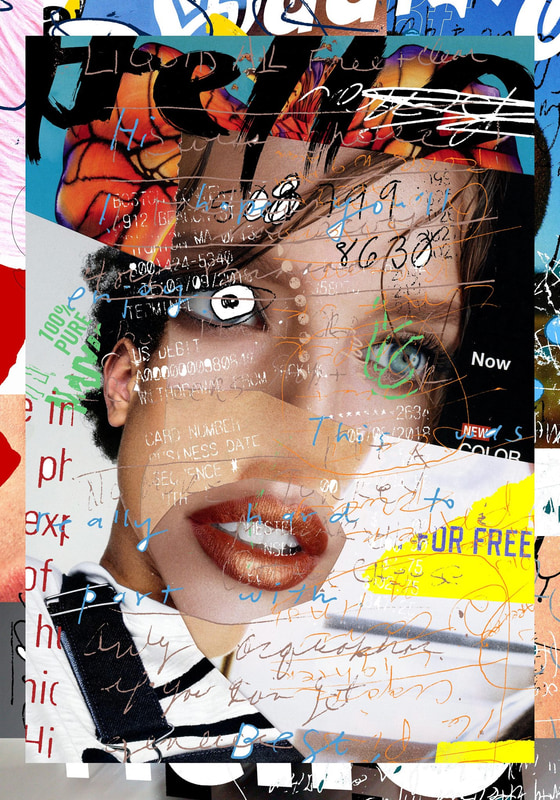 “Hello: Freedom Now”, 2019, by keith kitz - typo/graphic posters