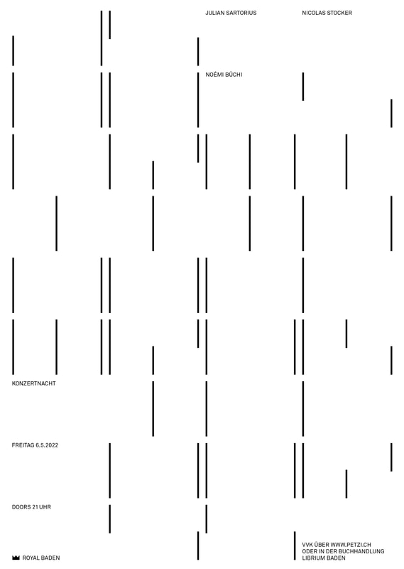 “Julian Sartorius / Noémi Büchi / Nicolas Stocker”, 2022, by Lea Huser ...