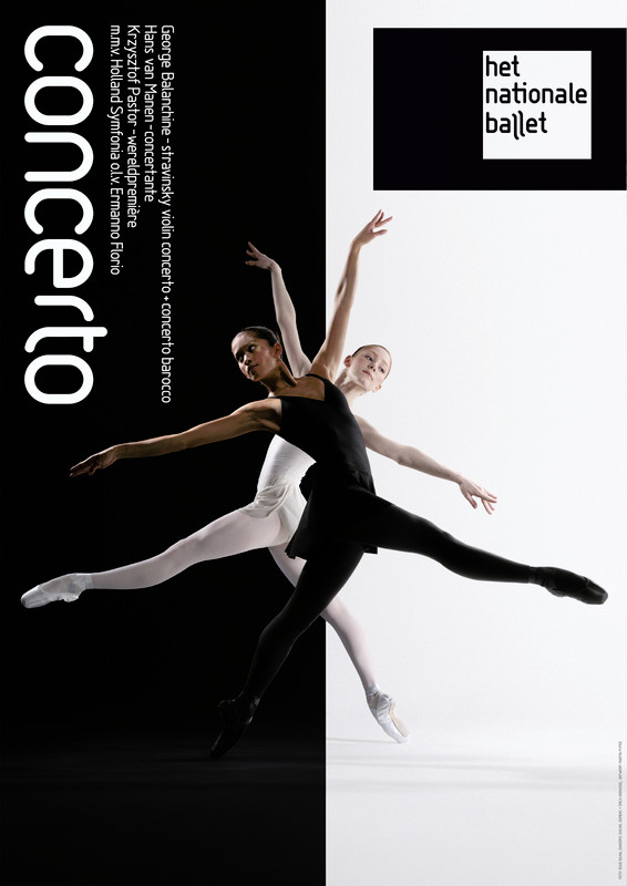 ballet2”, by me studio - typo/graphic posters