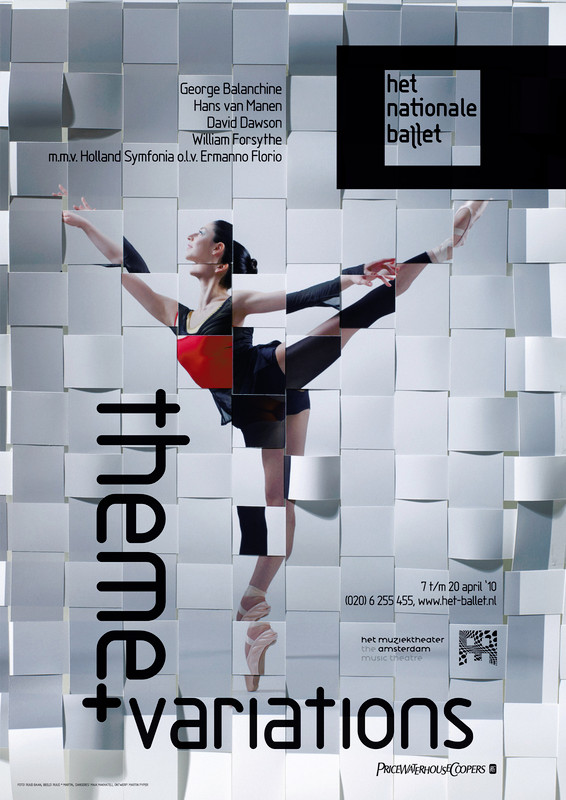 ballet8”, by me studio - typo/graphic posters