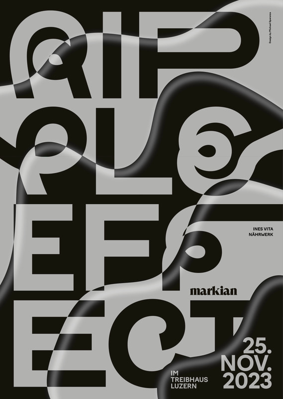 “Markian – Ripple Effect Concert Poster”, 2023, by Michael Speranza ...