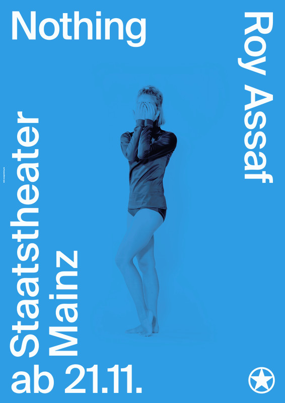 “Nothing”, 2018, by neue gestaltung - typo/graphic posters