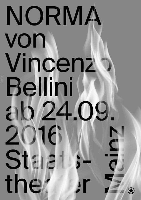 “Norma”, 2016, by neue gestaltung - typo/graphic posters