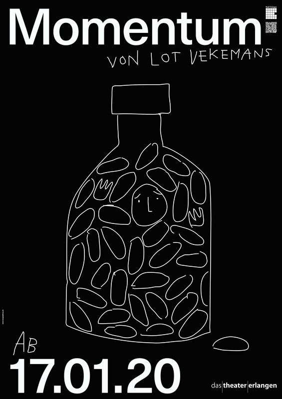“Momentum”, 2019, by neue gestaltung - typo/graphic posters