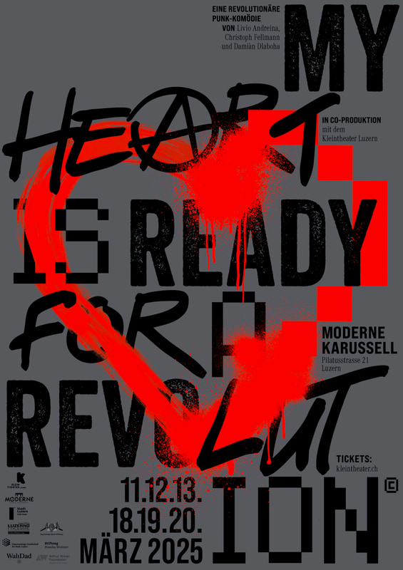 “My heart is ready for a revolution”, 2025, by Nicole Brugger - typo ...