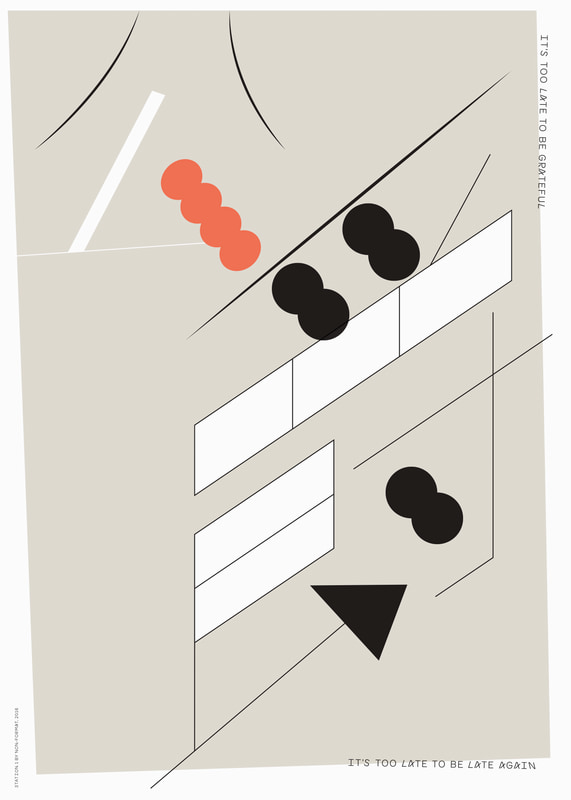 “Station 1”, 2016, by Non-Format - typo/graphic posters