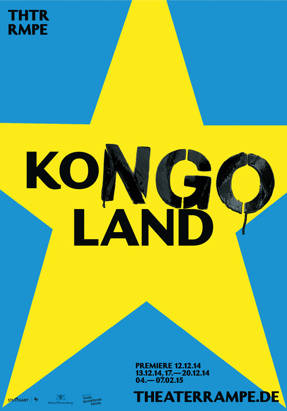 “poster theater rampe kongoland”, by p a n o r a m a - typo/graphic posters