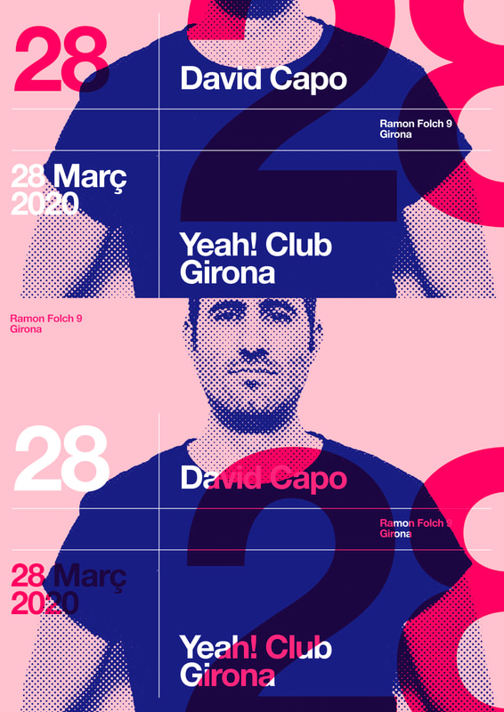“DAVID CAPO”, 2010, by Quim Marin - typo/graphic posters
