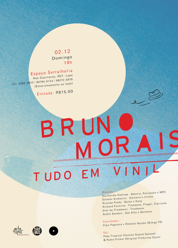 “Bruno Morais Tudo em Vinil”, 2012, by rodrigo sommer design - typo ...