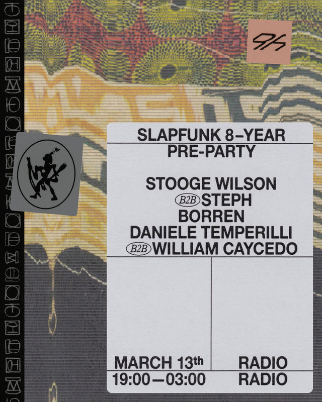 “Slapfunk Records”, 2020, by Studio Airport - typo/graphic posters