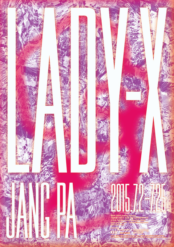 “lady-x”, 2015, by Studio Hik - typo/graphic posters