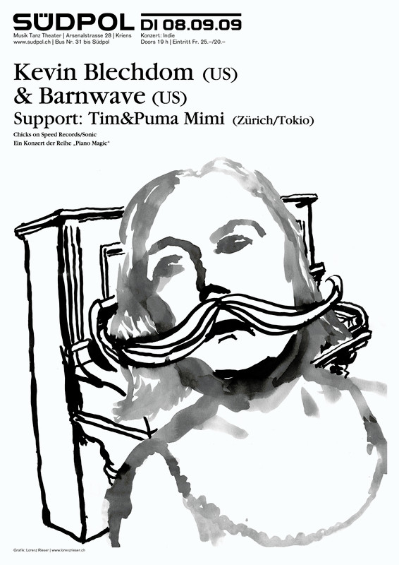 “13 kevin blechdom”, 2009, by Lorenz Rieser for Südpol - typo/graphic ...