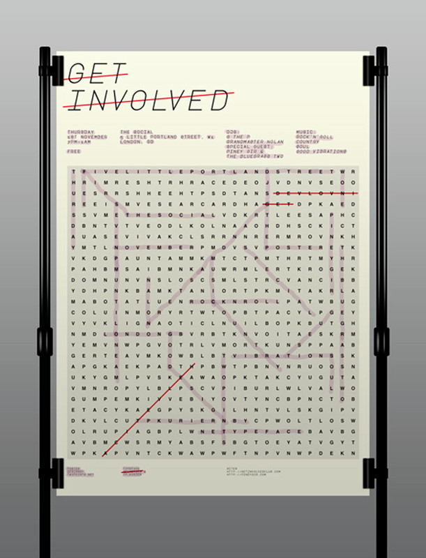 “presentationgetinvolved4”, by TwoPoints.Net - typo/graphic posters