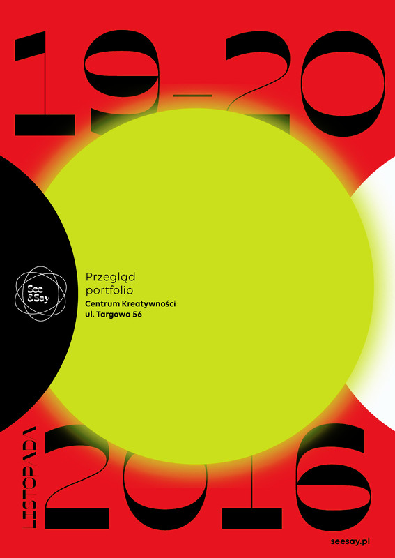 “See&Say”, 2016, by UVMW - typo/graphic posters