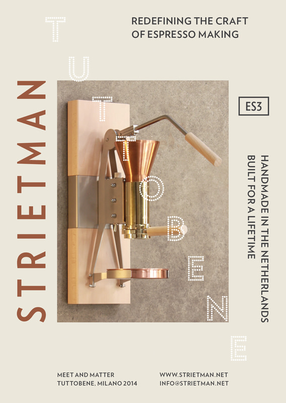 “Strietman Espresso”, 2014, by vincent meertens - typo/graphic posters
